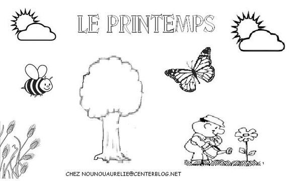 Cette semaine thème le printemps